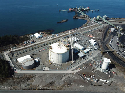 Ridley Island Propane Export Terminal (2/4) | AltaGas